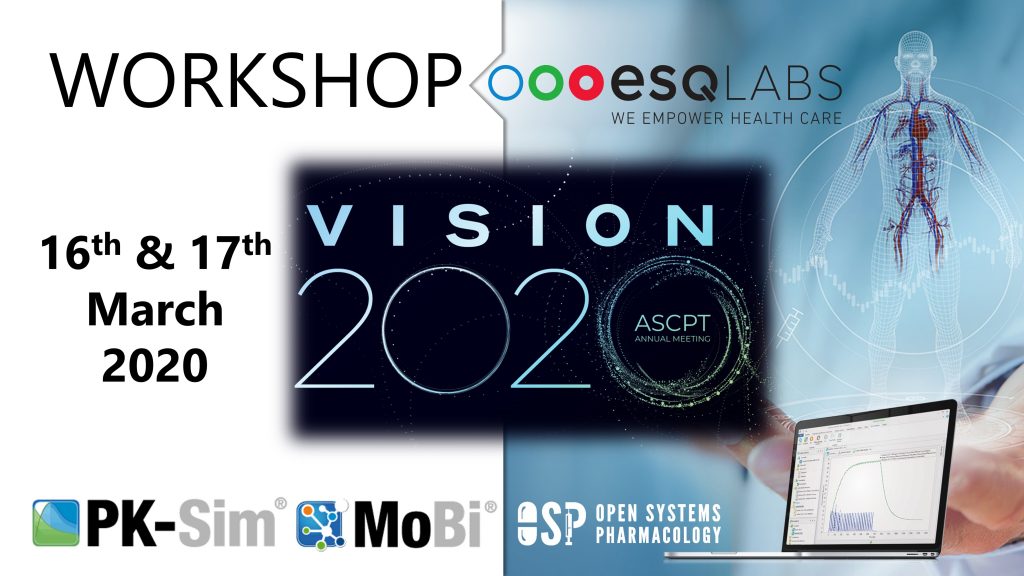 March 16 & 17, 2020: Two 1-Day OSP Suite Workshops @ ASCPT Meeting 2020 ...